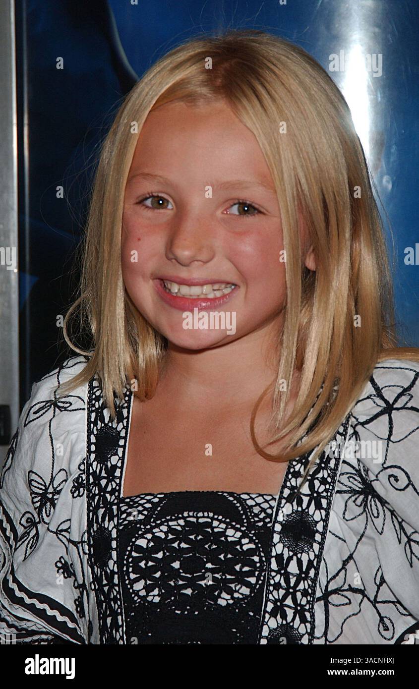 July 30 2007, New York City Actor Peyton List attending the premiere of ...