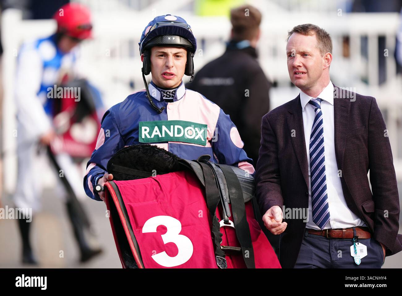 Beau Morgan on day two of the Randox Grand National Festival at Aintree ...