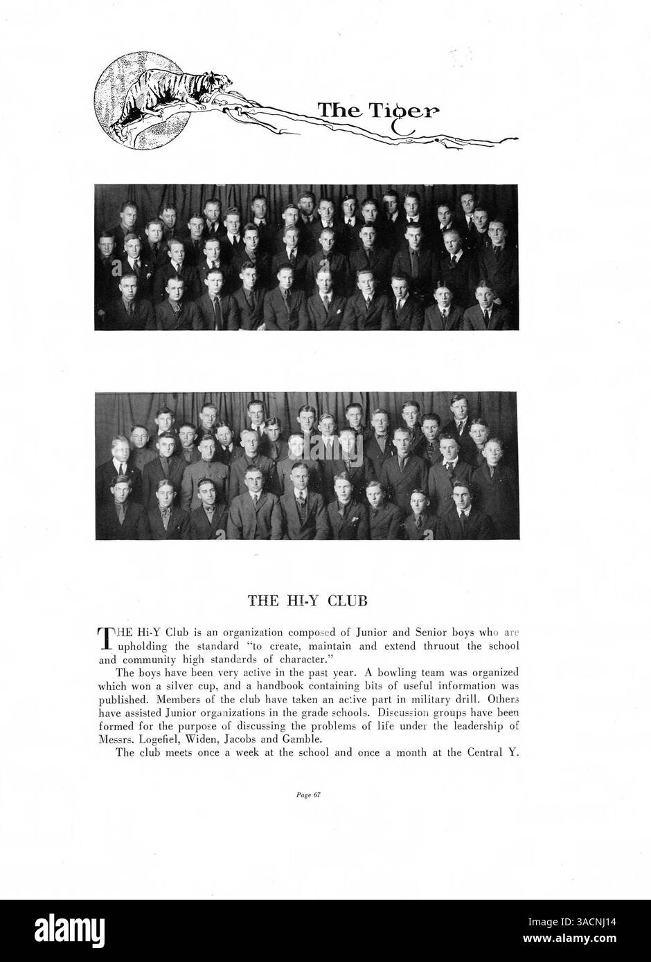 High school student records Cut Out Stock Images & Pictures - Alamy