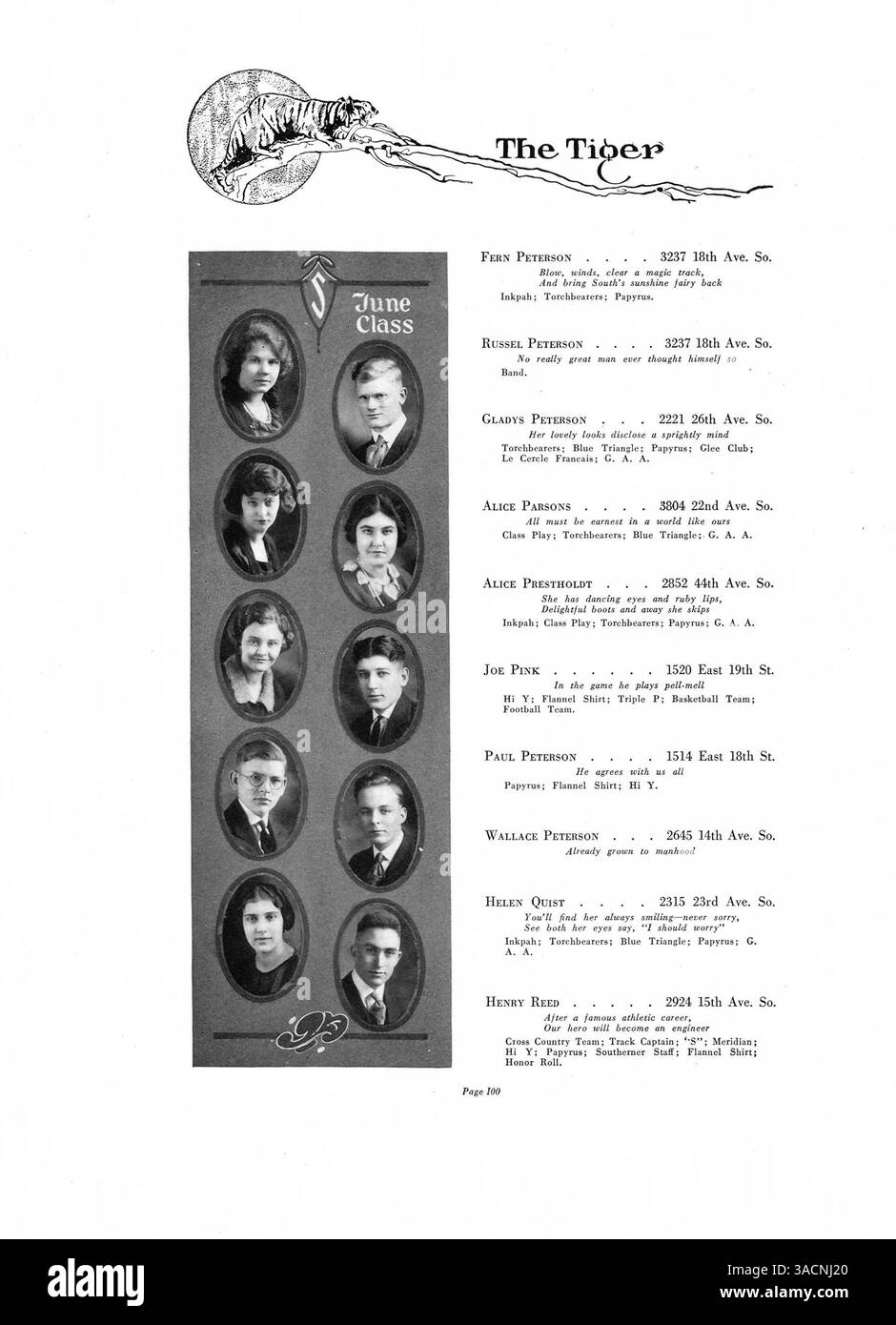 African american student involvement during the 1920 1921 school year ...