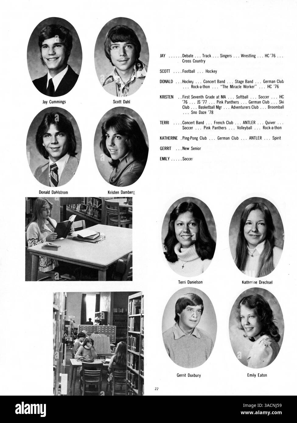 Minnehaha Academy’s 1978 'Antler' yearbook highlights the school year with content covering ...
