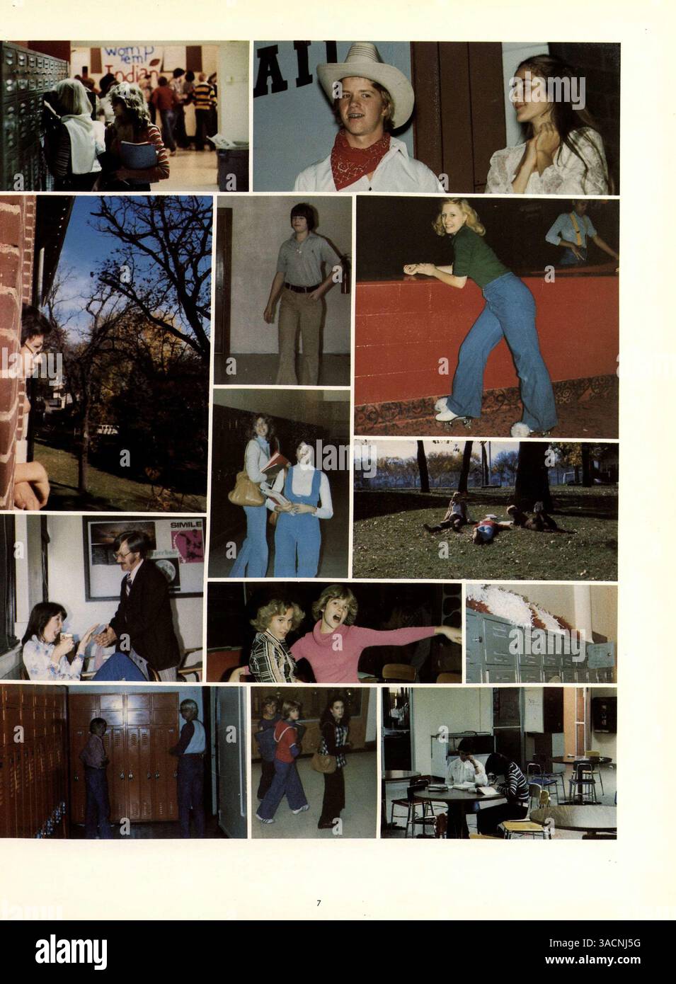 The 1978 'Antler' yearbook from Minnehaha Academy provides a visual record of the school year ...