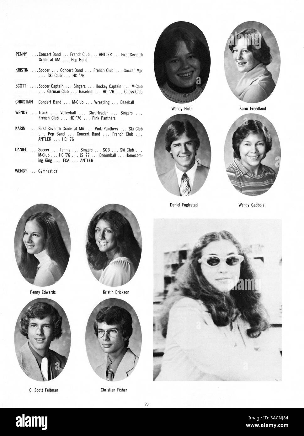 The 1978 'Antler' yearbook from Minnehaha Academy captures the spirit of the 1977-1978 school ...
