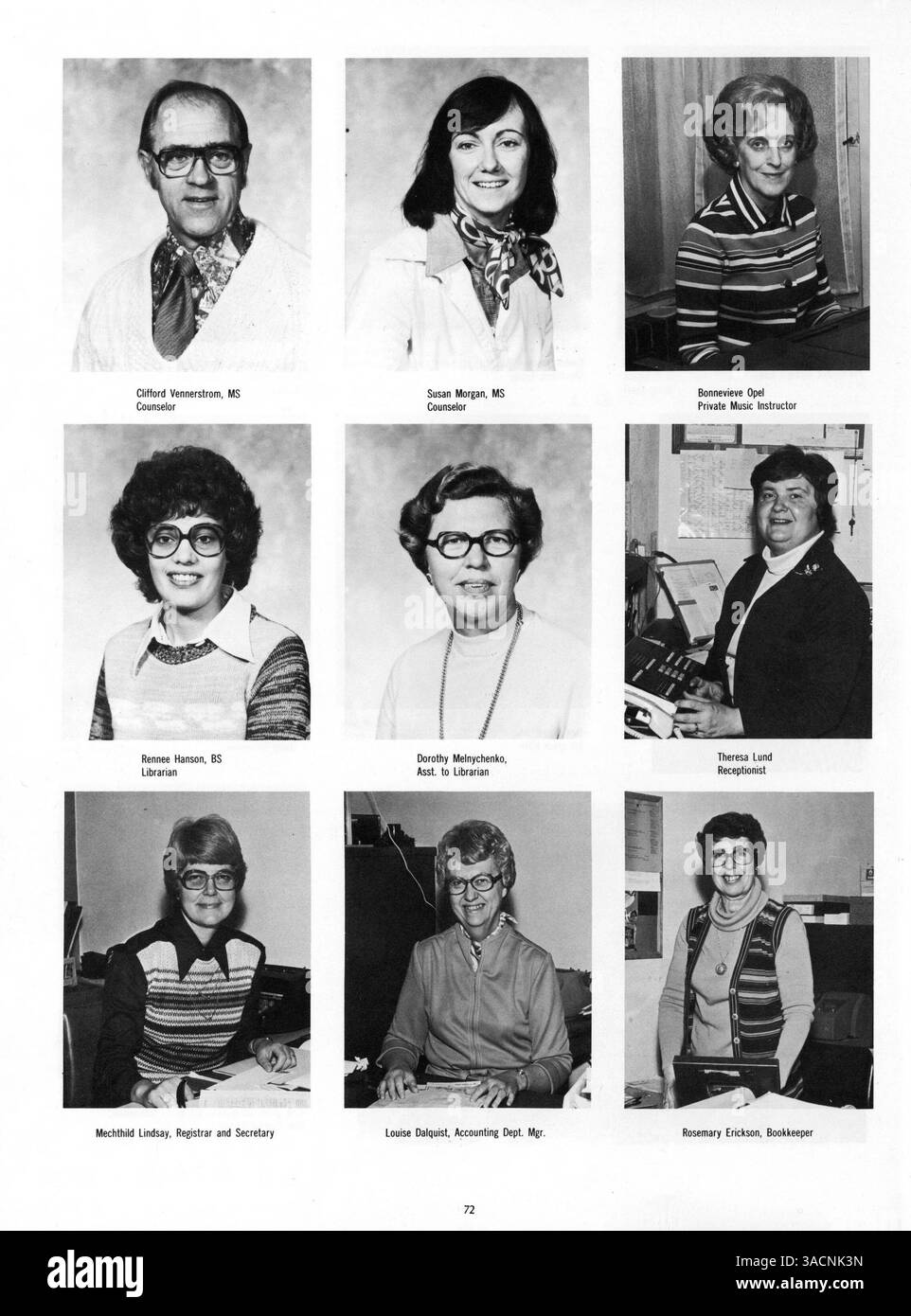 This 1978 'Antler' yearbook from Minnehaha Academy captures the 1977-1978 school year ...