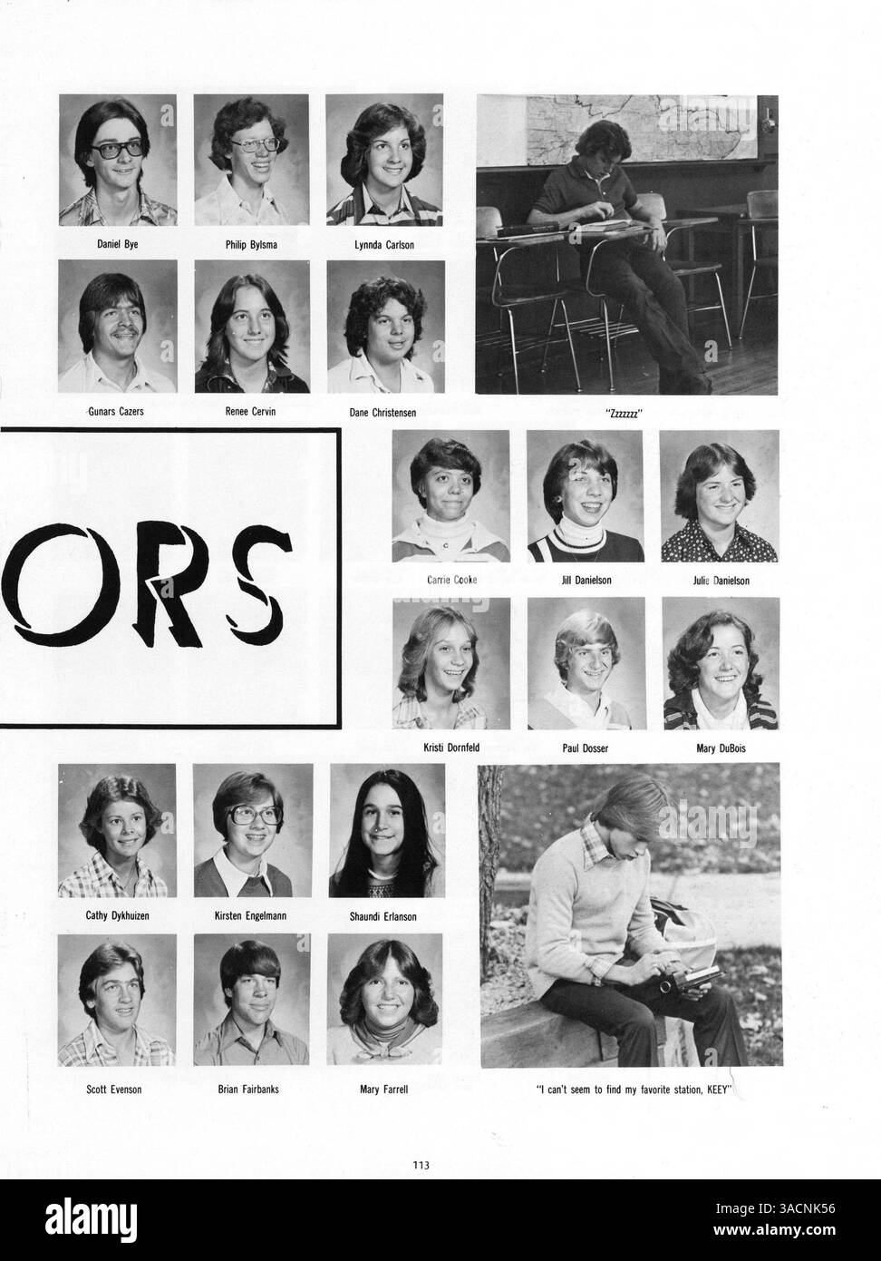 The 'Antler' yearbook from Minnehaha Academy, 1978, documents significant moments of the 1977 ...
