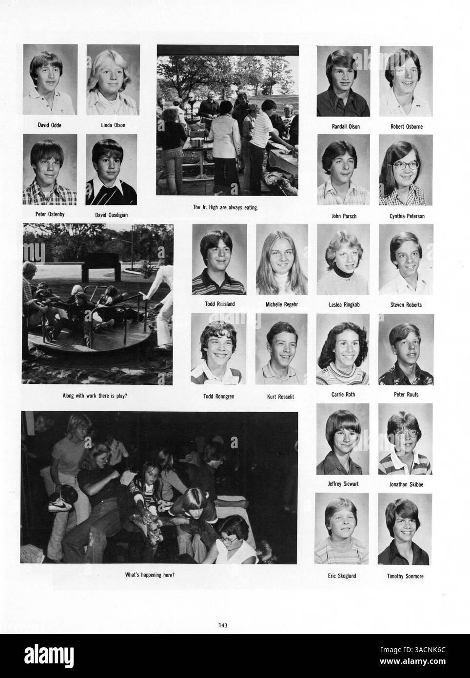 Yearbook of minnehaha academy 1978 documents the activities hi-res stock photography and images ...