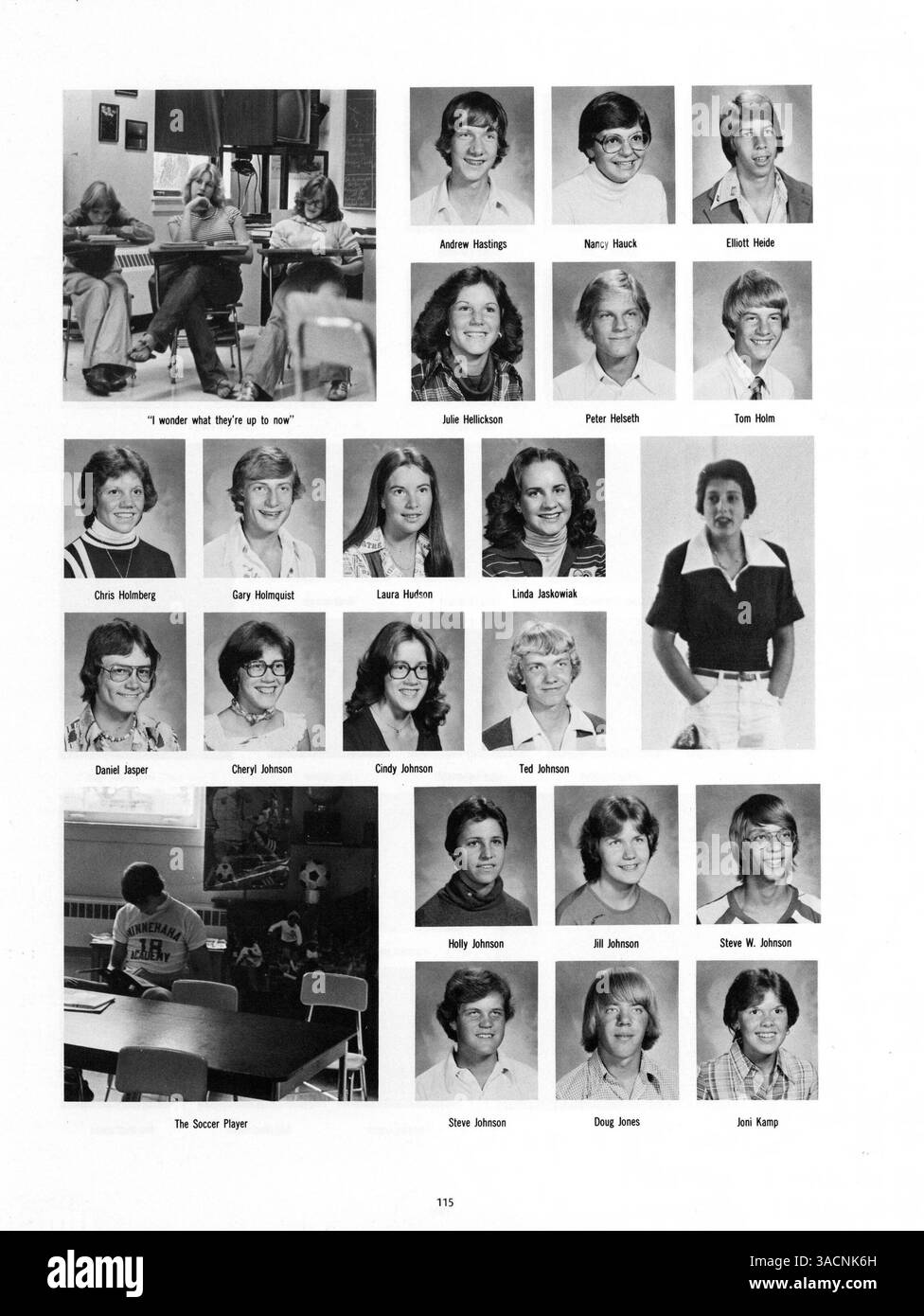 The 1978 'Antler' yearbook from Minnehaha Academy covers the events, students, teachers ...