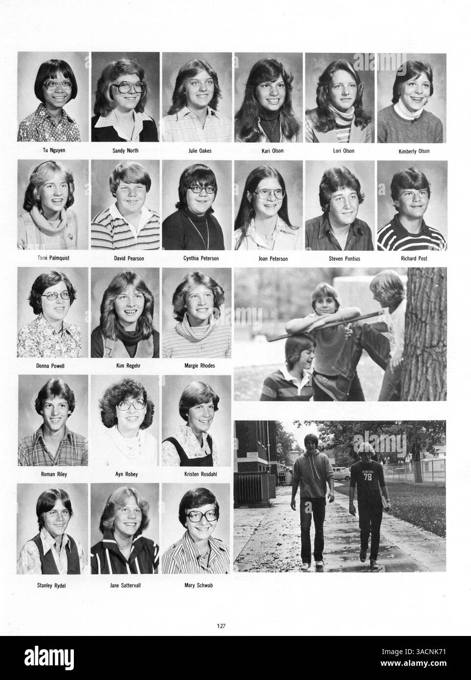 The 1978 'Antler' yearbook from Minnehaha Academy highlights students, teachers, athletics ...
