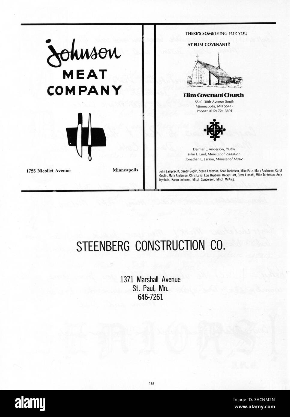 The 1978 'Antler' yearbook from Minnehaha Academy features a detailed record of the 1977-1978 ...