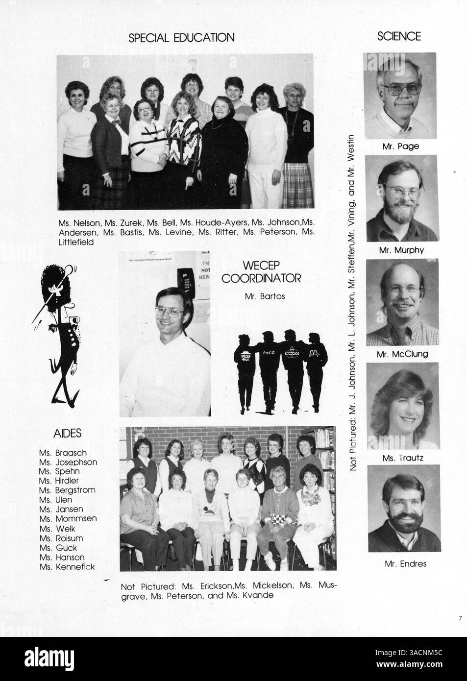 This 1988 yearbook captures key highlights of North View Jr. High, focusing on students ...
