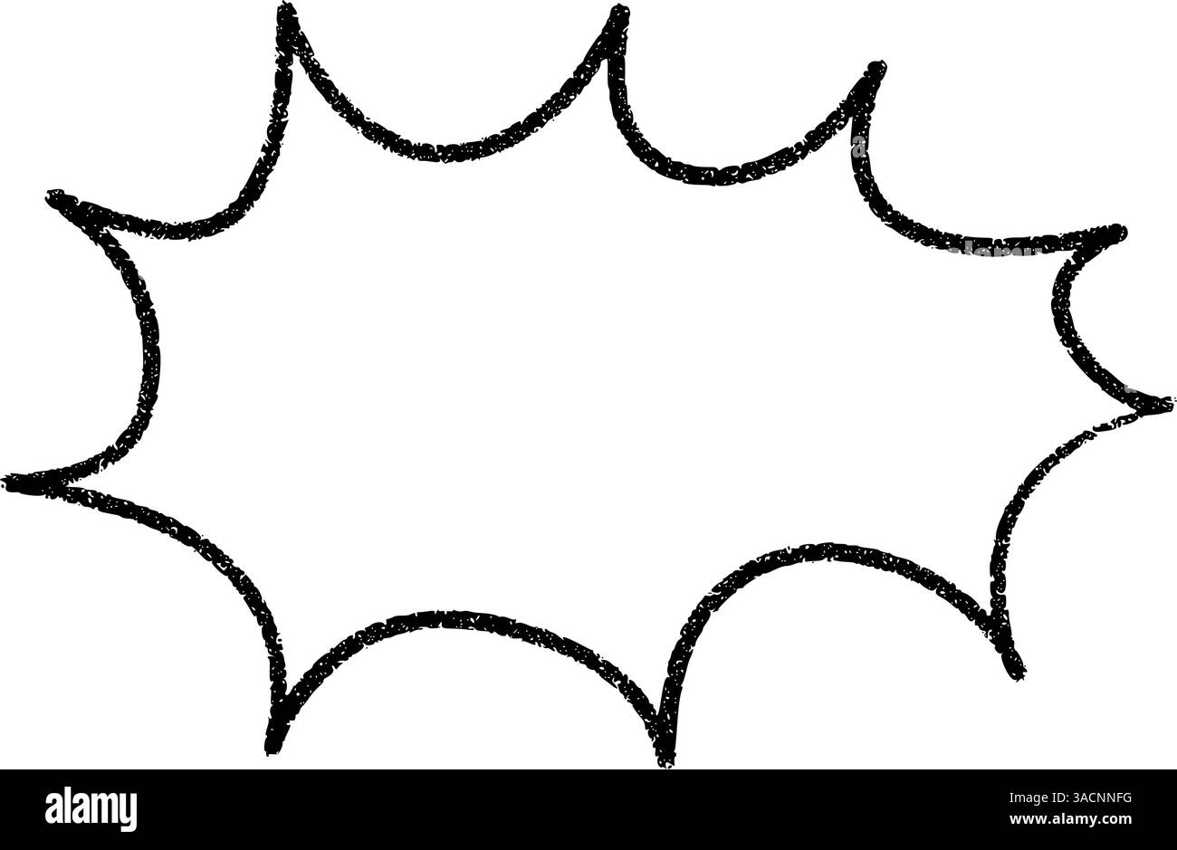 Boom! Comic speech bubble with explosive burst effect. Superhero manga ...