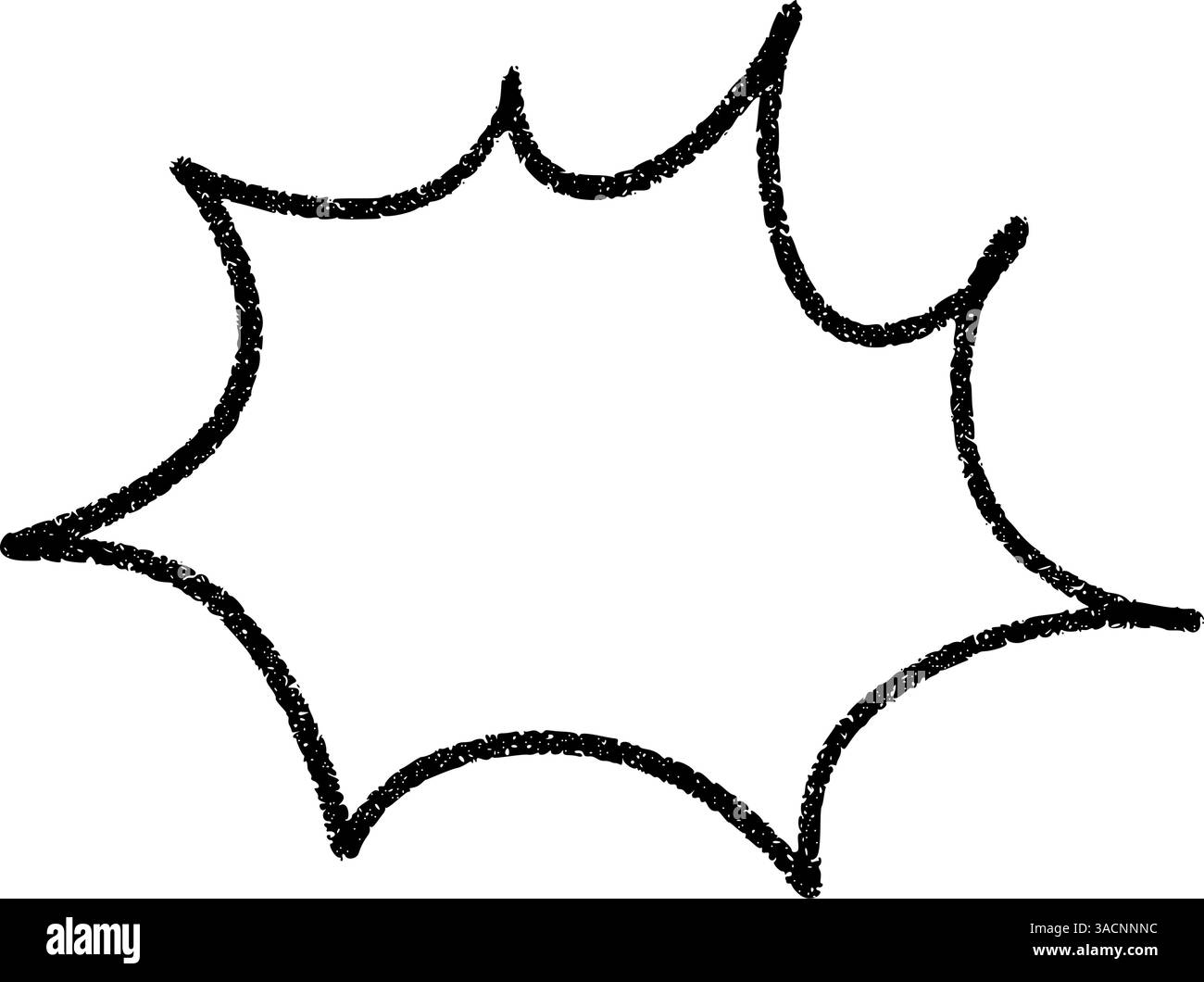 Boom! Comic speech bubble with explosive burst effect. Superhero manga ...