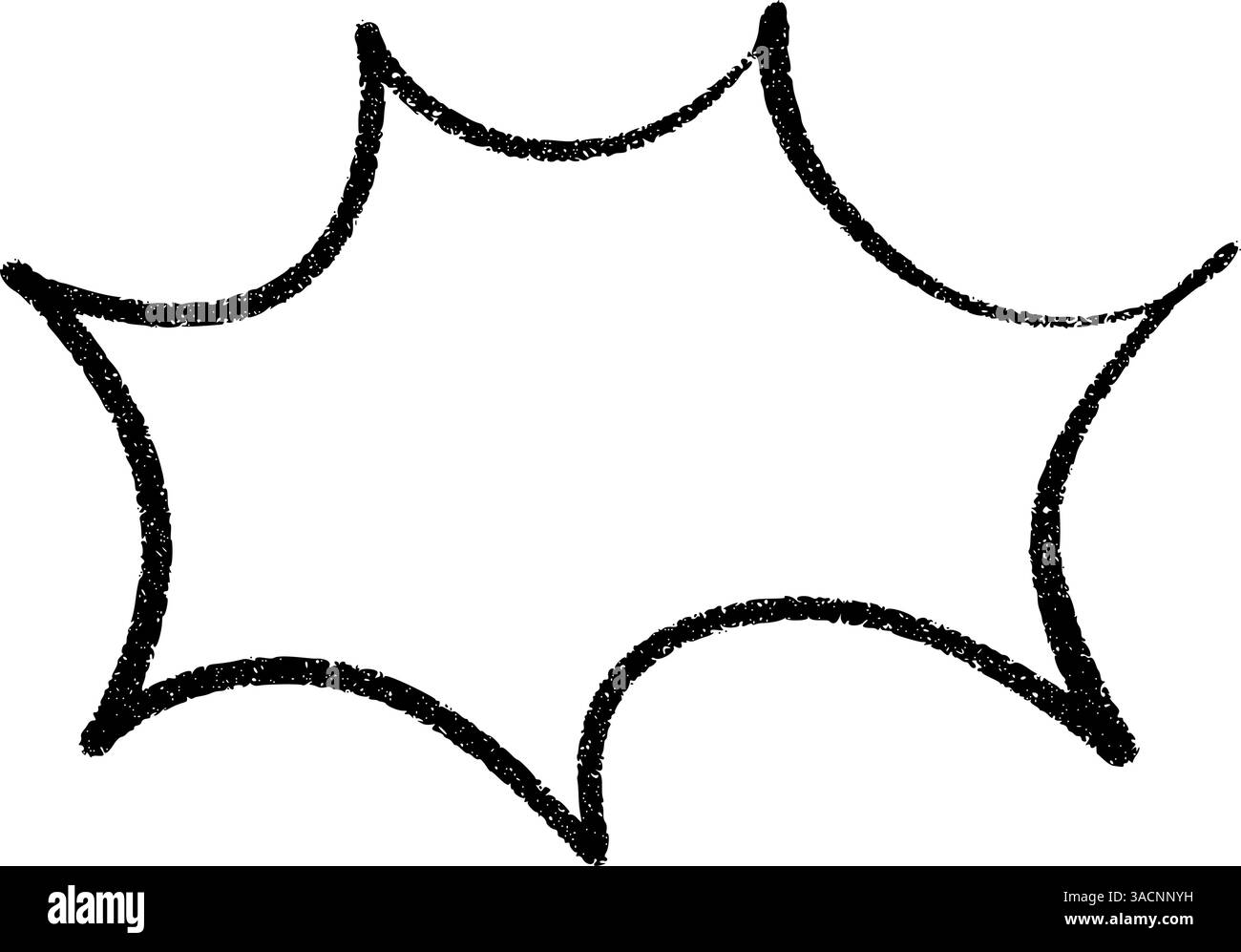 Boom! Comic speech bubble with explosive burst effect. Superhero manga ...