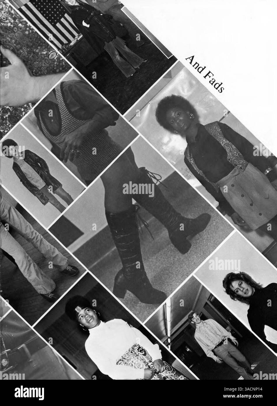 The 1971 high school yearbook records the academic and social life of ...