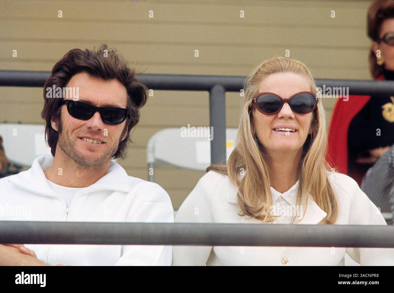 Clint Eastwood and wife Maggie Johnson, circa 1970 Stock Photo - Alamy