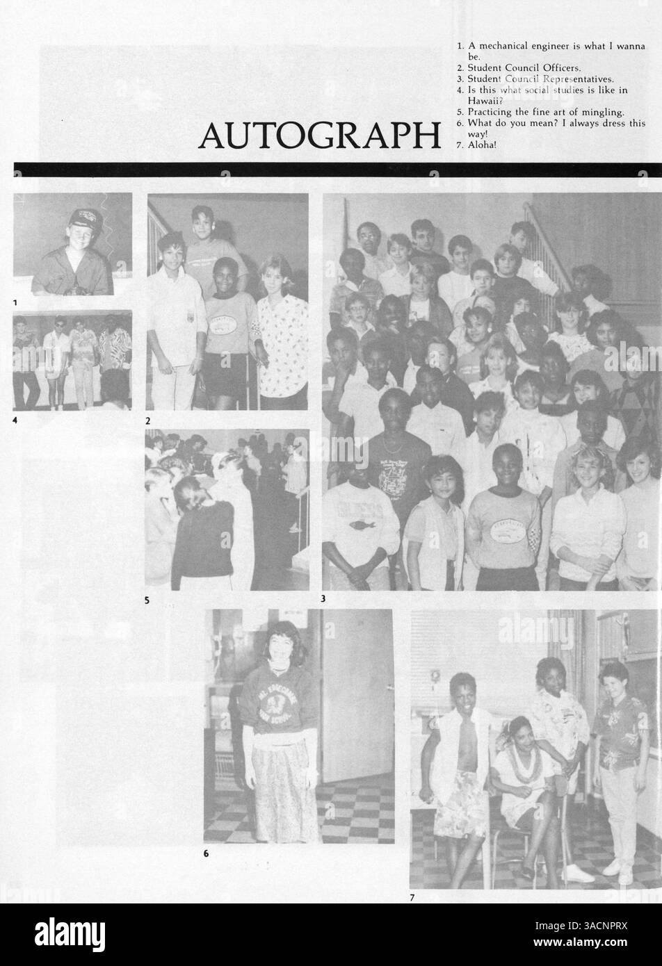This school annual from Northeast Jr. High documents the students ...