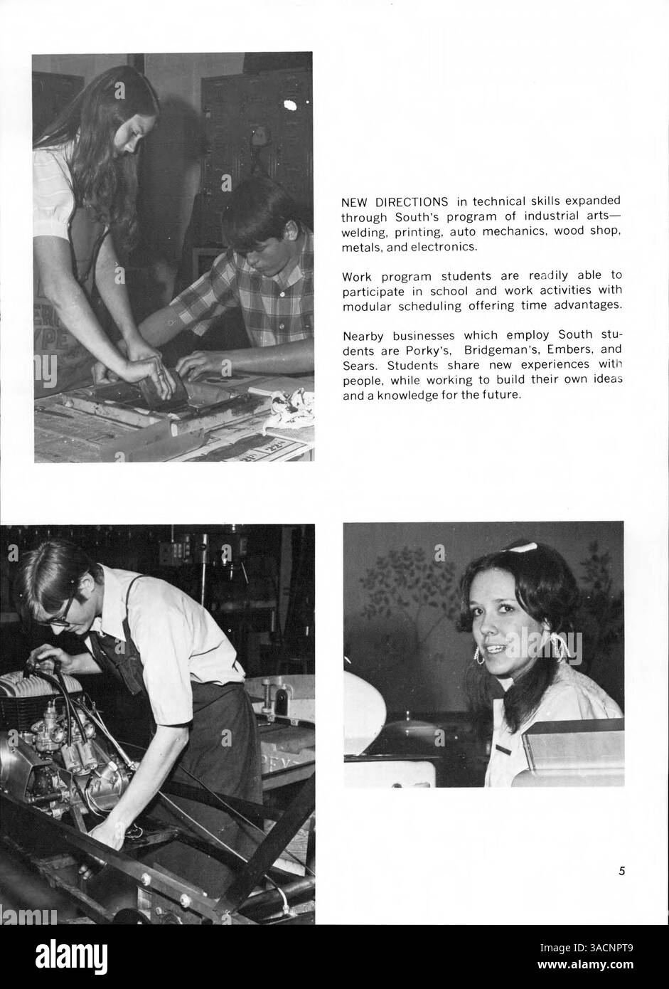This yearbook from South High documents the students, teachers, clubs ...