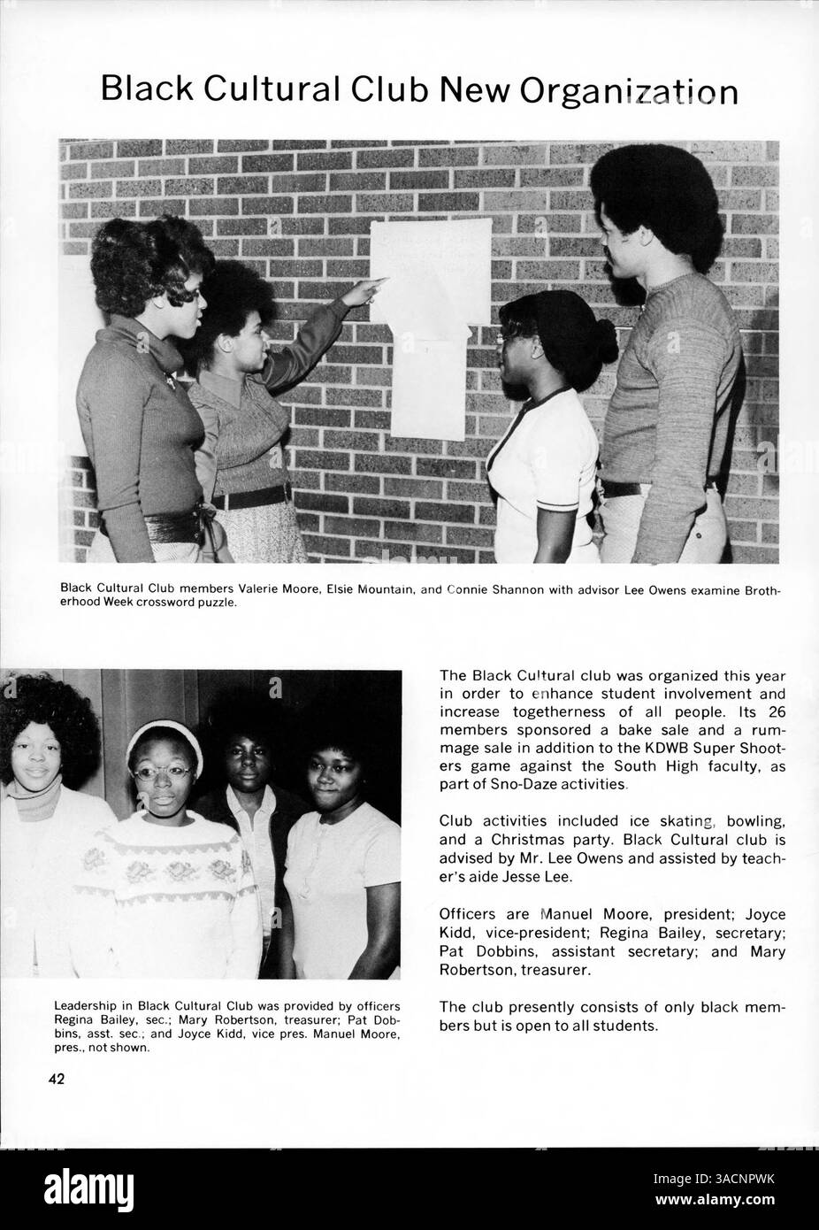 The South High Yearbook from 1972 captures students, teachers, clubs ...