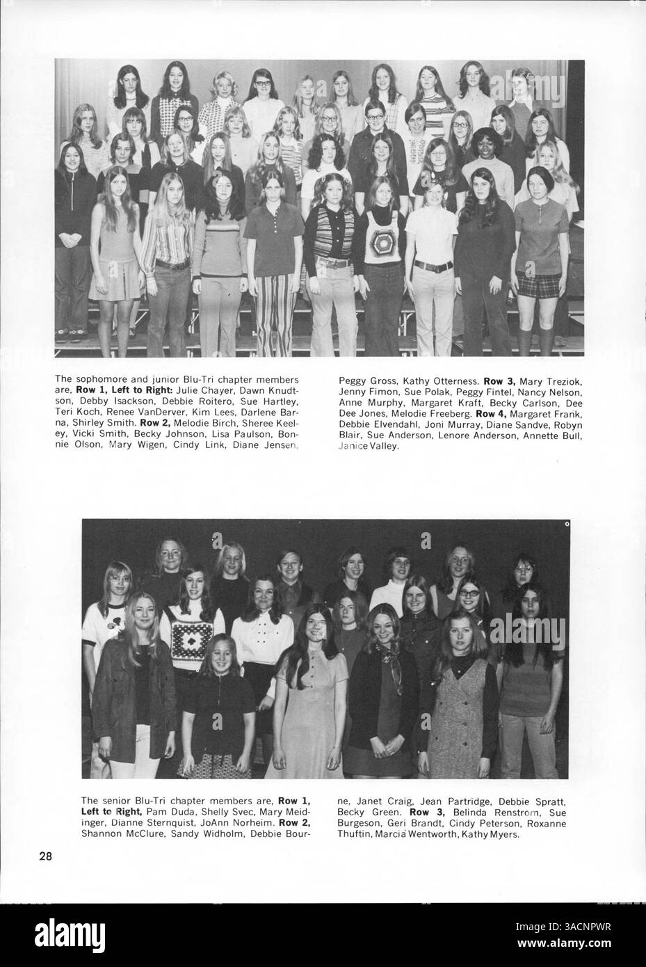 The 1972 South High Yearbook captures students, teachers, clubs ...