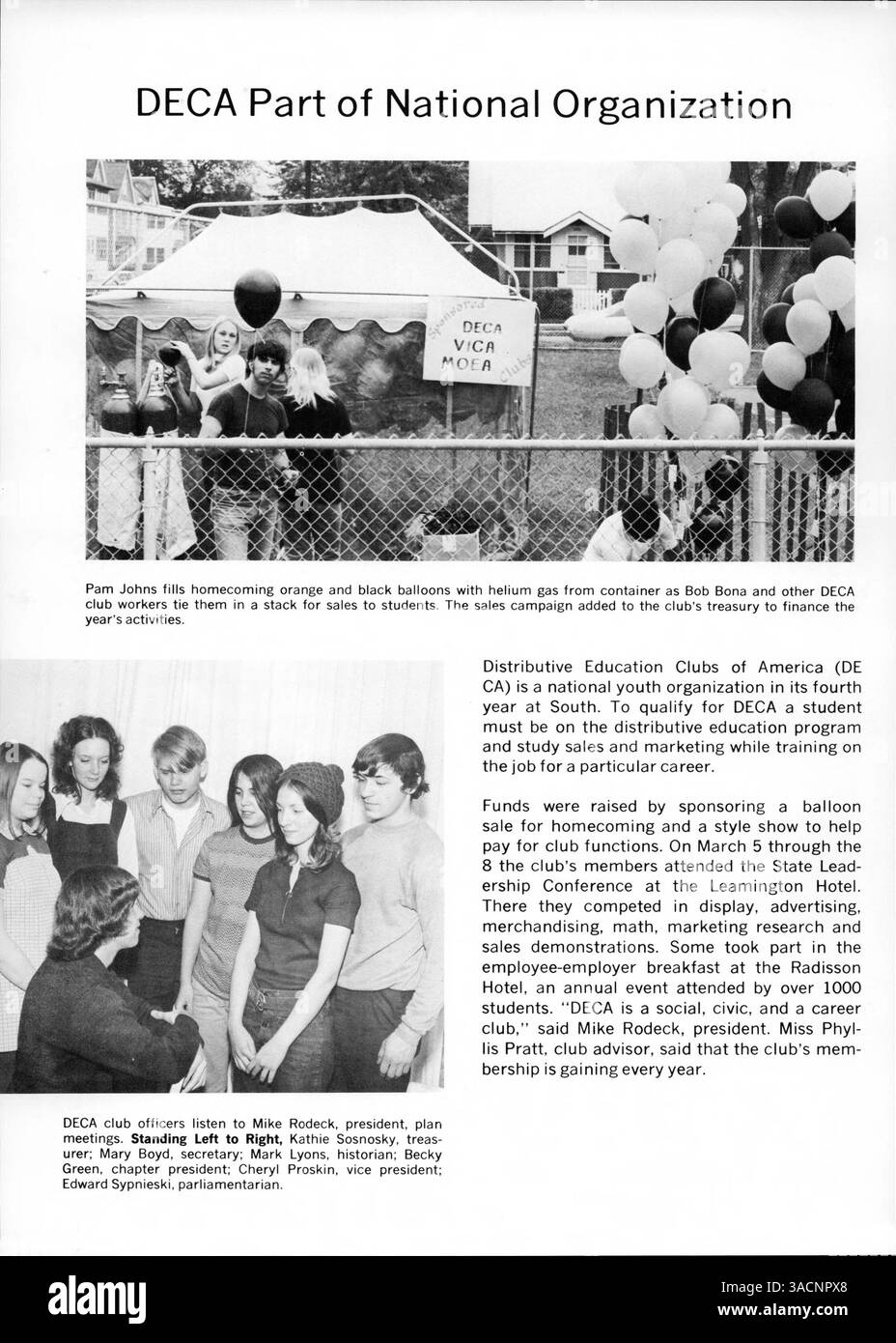 The 1972 South High Yearbook showcases the students, teachers ...