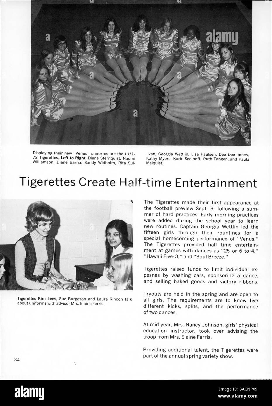 The 1972 South High Yearbook showcases students, teachers, athletics ...