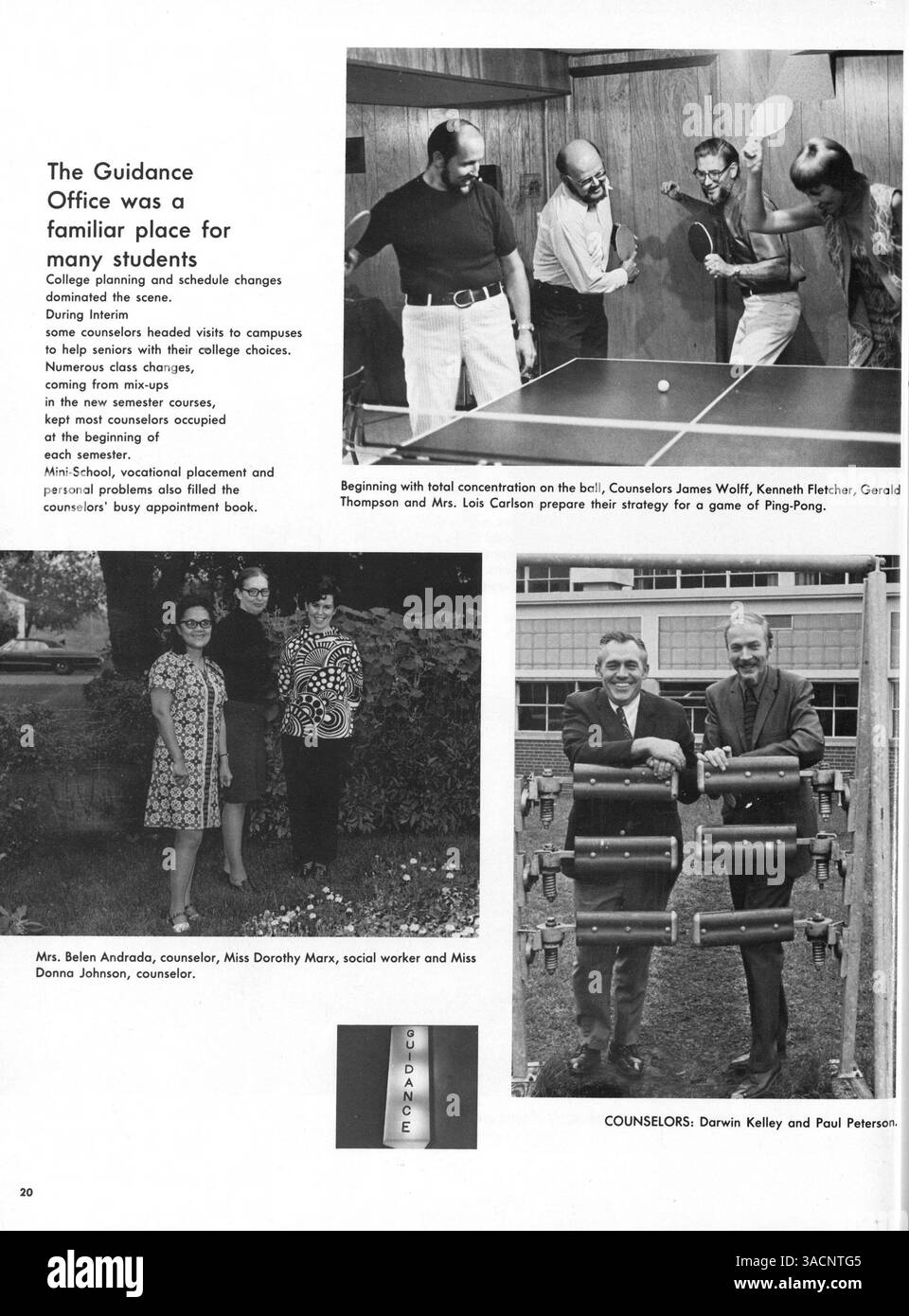 The 1972 'Echowan' yearbook captures key moments from the 1971-1972 ...