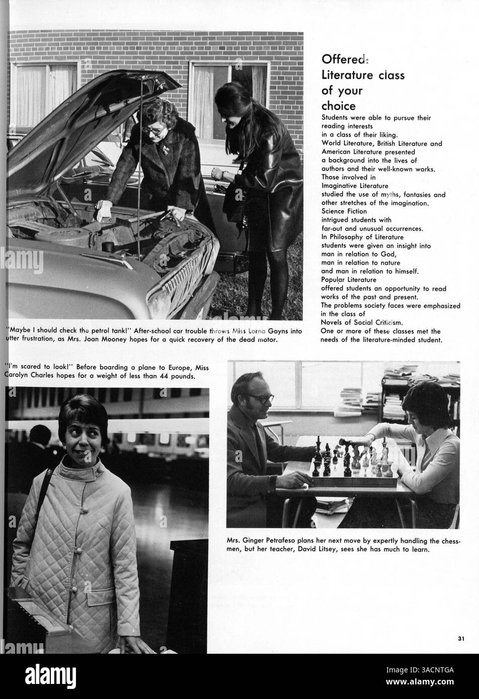 This 1972 edition of the 'Echowan' yearbook highlights the activities ...