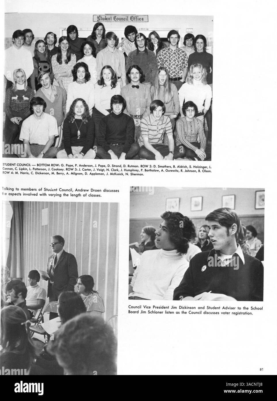 This 1972 'Echowan' yearbook from St. Louis Park High School captures ...