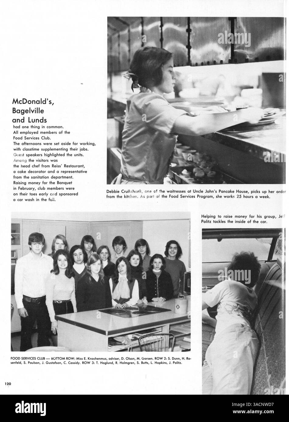 This high school yearbook, 'Echowan' 1972, provides a comprehensive ...