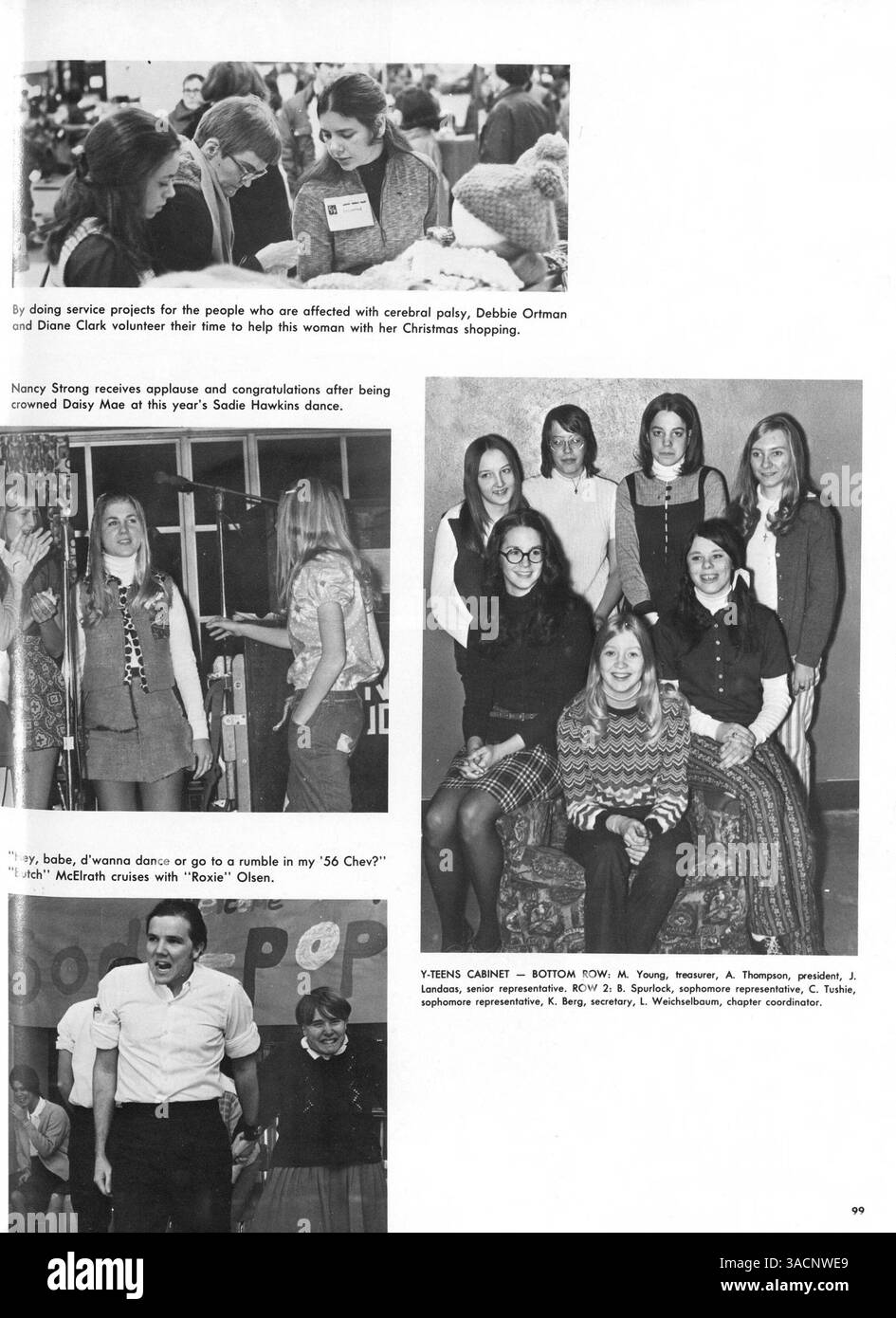 The 'Echowan' yearbook from St. Louis Park High School, published in ...