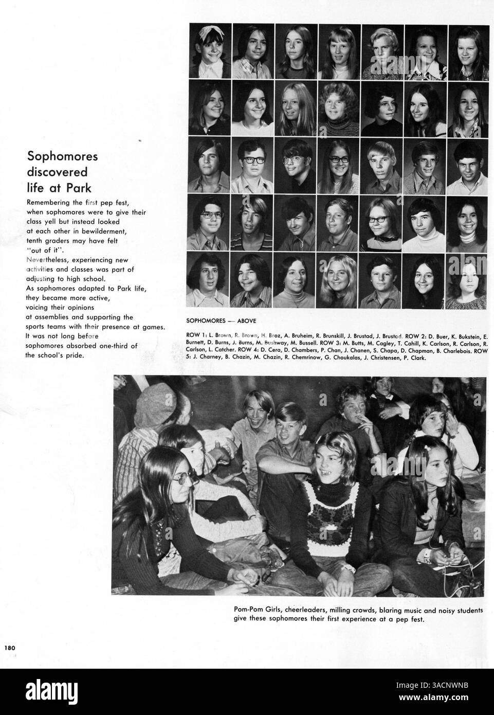 The 1972 edition of the 'Echowan' yearbook from St. Louis Park High ...