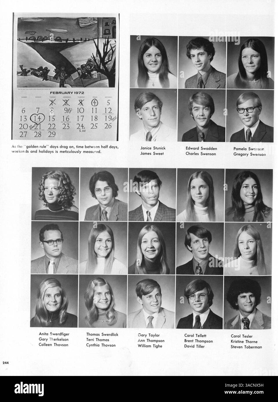 The 'Echowan' yearbook for St. Louis Park High School captures the key ...