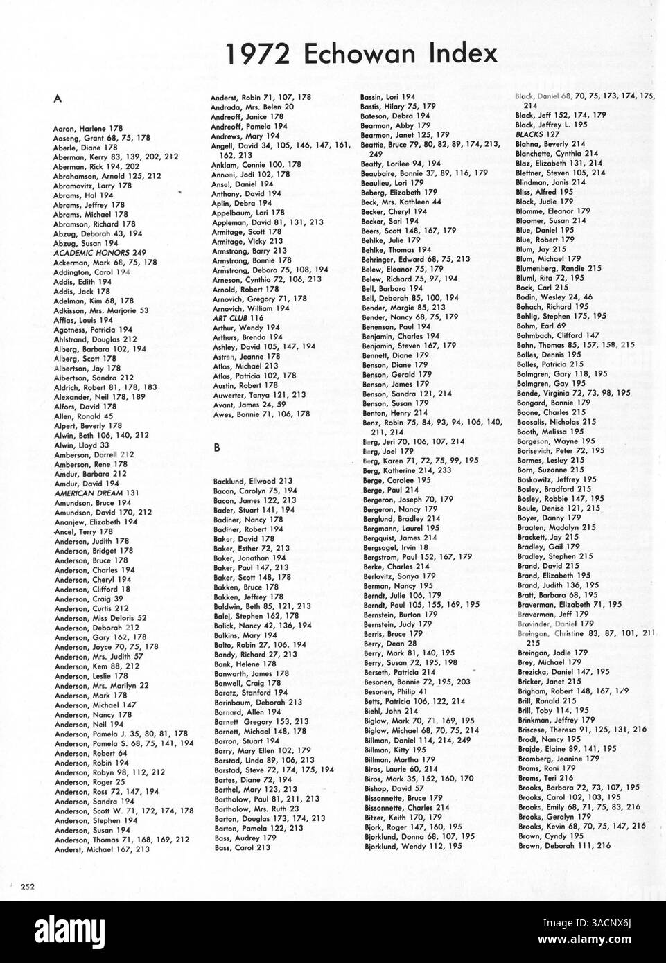 The 1972 'Echowan' yearbook captures key moments from St. Louis Park ...