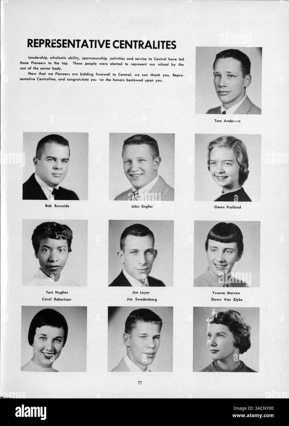 The Centralian 1956 yearbook provides a thorough account of Central ...
