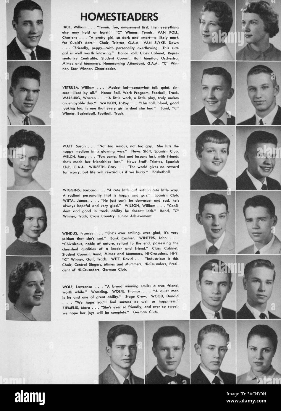 The Centralian 1956 yearbook provides a comprehensive view of student ...