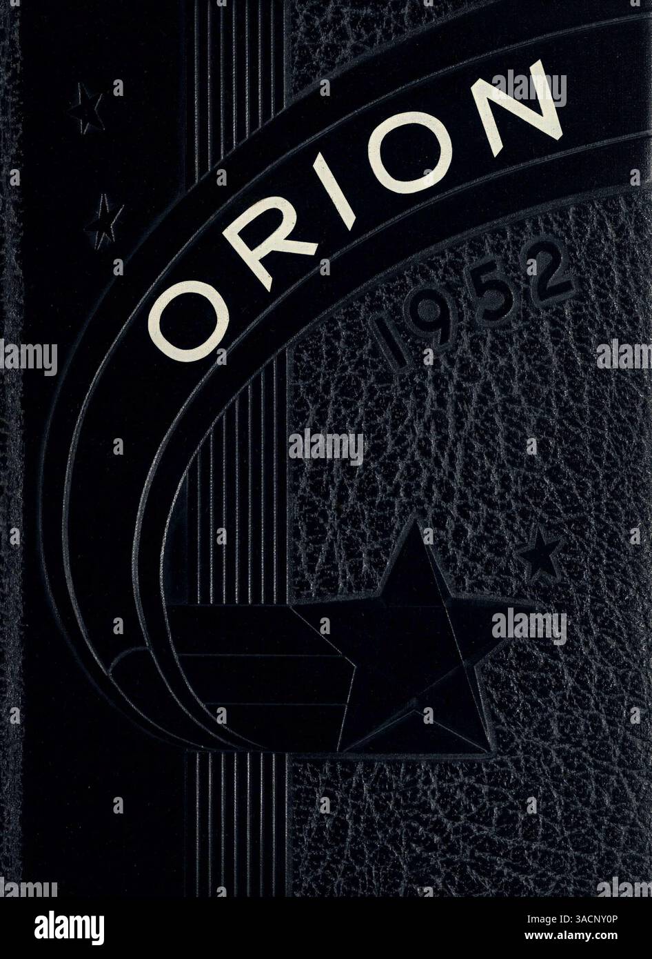 The 1952 orion yearbook records the achievements and social life hi-res ...