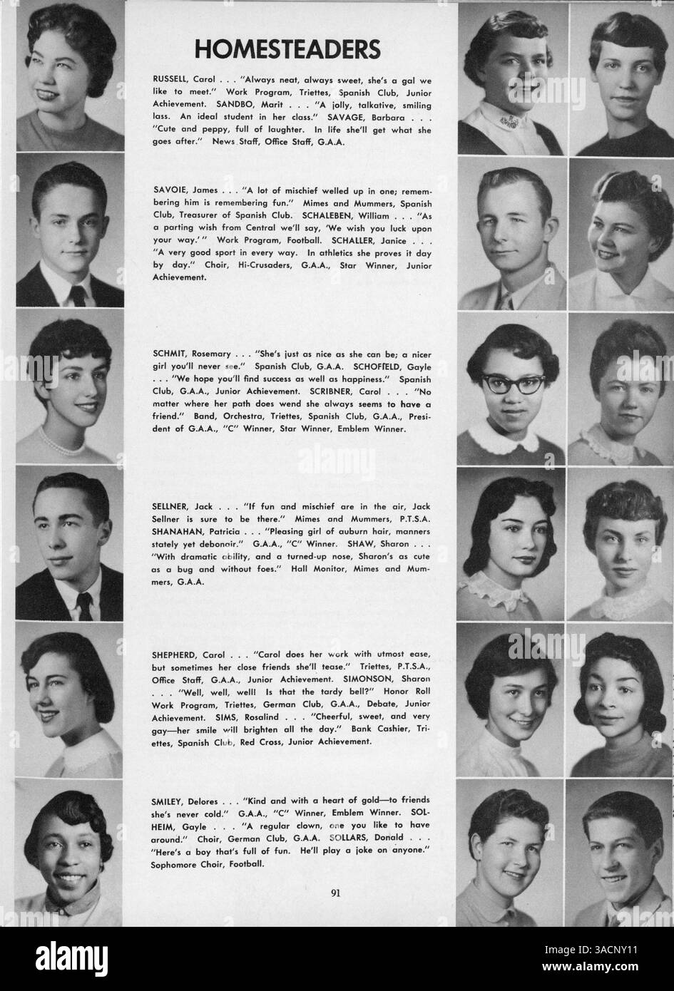 The Centralian 1956 yearbook captures important aspects of the 1955 ...