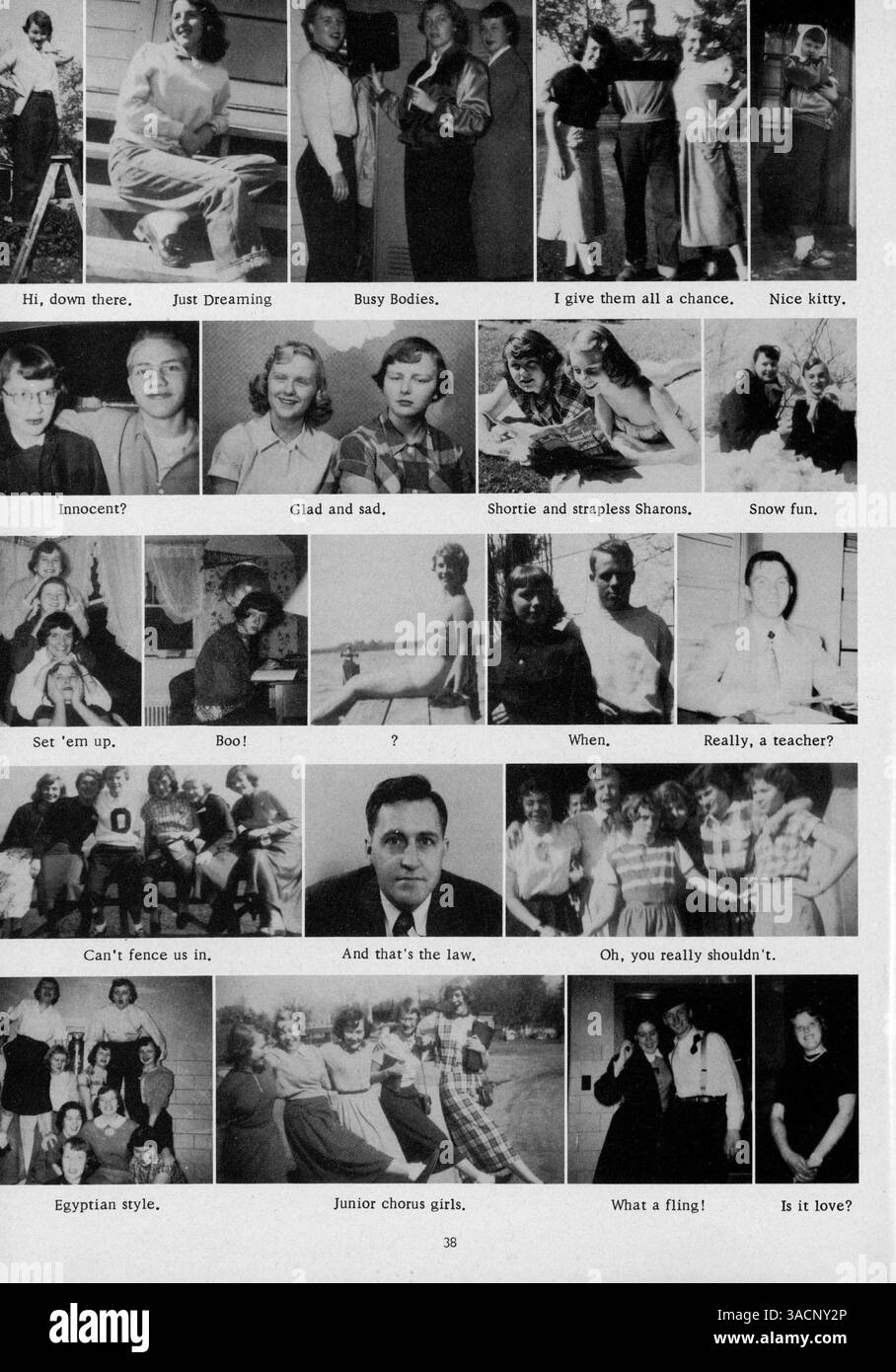 The 1952 Orion yearbook highlights the key academic, athletic, and ...