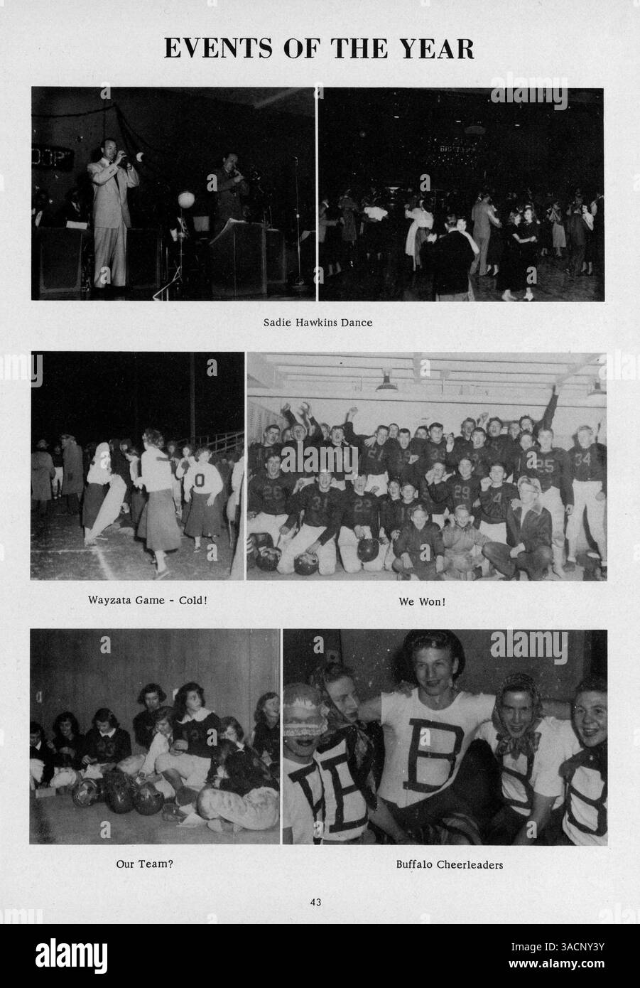 The 1952 Orion yearbook features a detailed account of the students ...