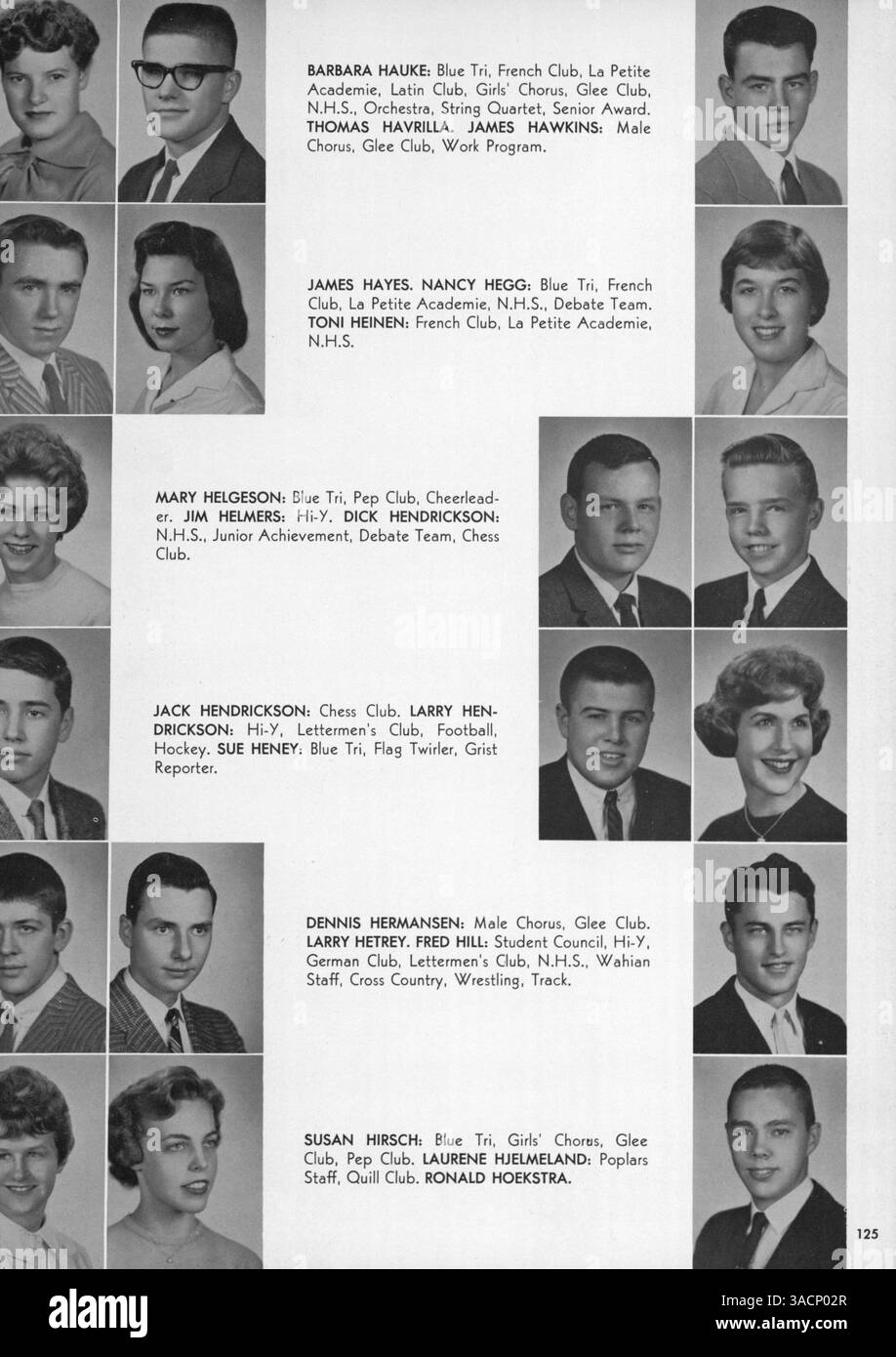 This 1960 Wahian yearbook captures the essence of the 1959-1960 school ...
