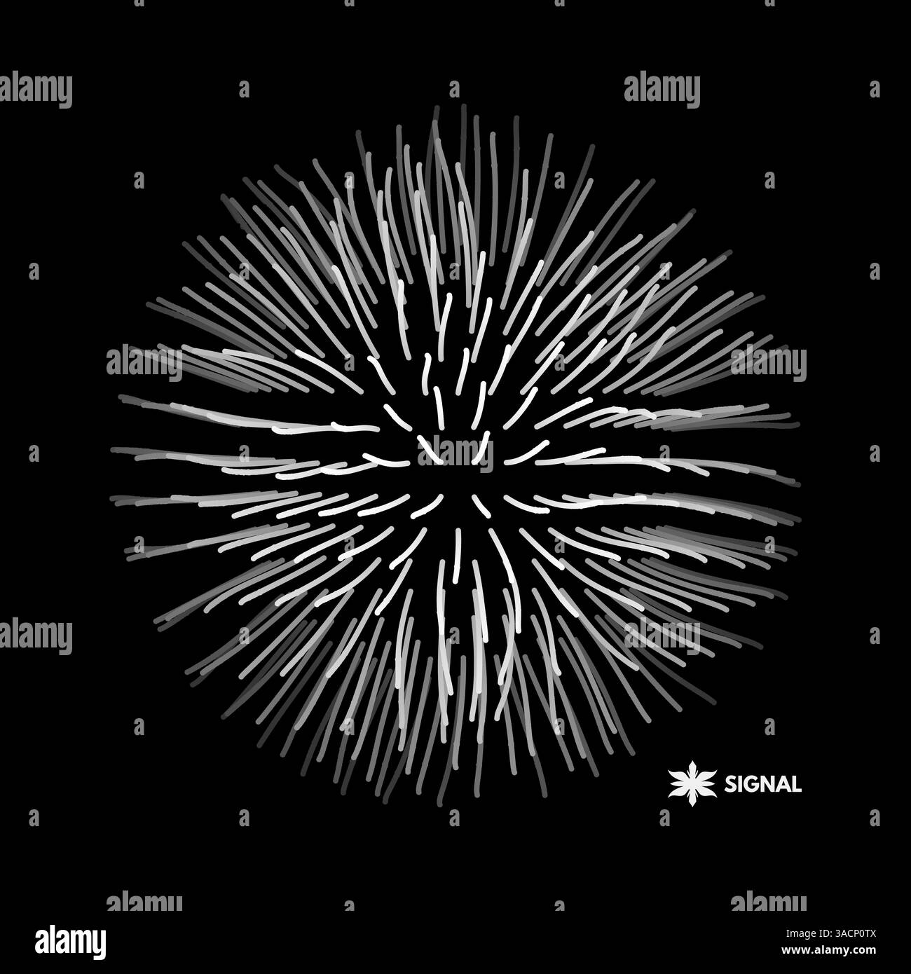 3d abstract sphere. Array with dynamic particles. Modern science and technology element. Vector ...