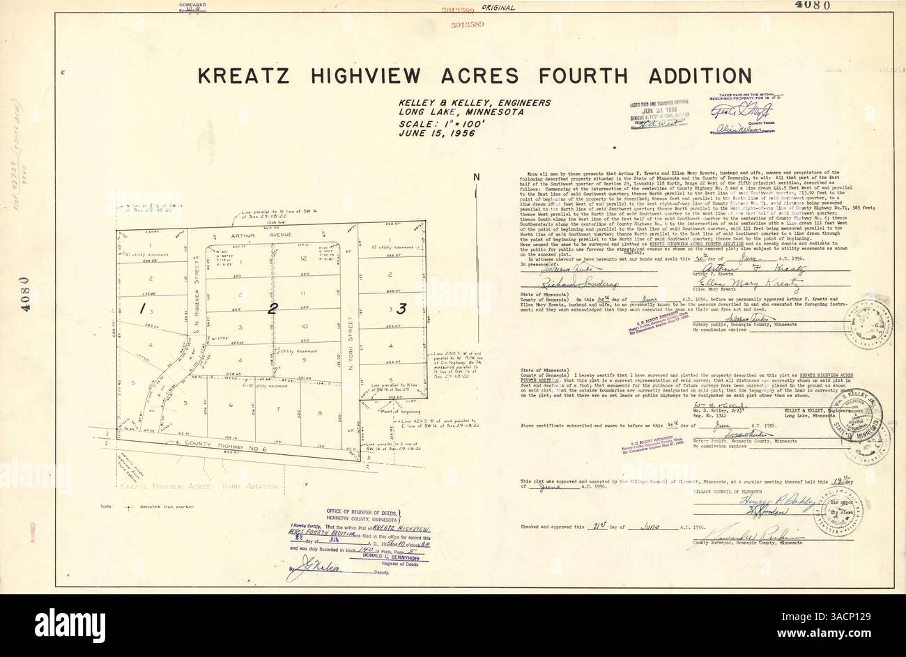 Kreatz Highview Acres Fourth Addition is a residential subdivision in ...