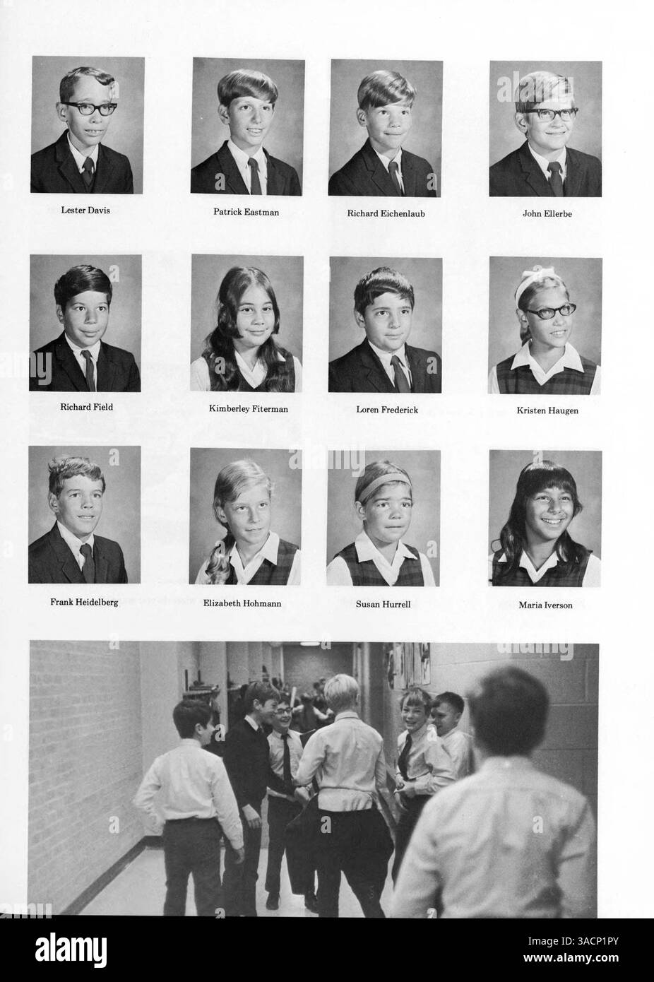 The 1970 Mustang yearbook from Breck School features student and ...