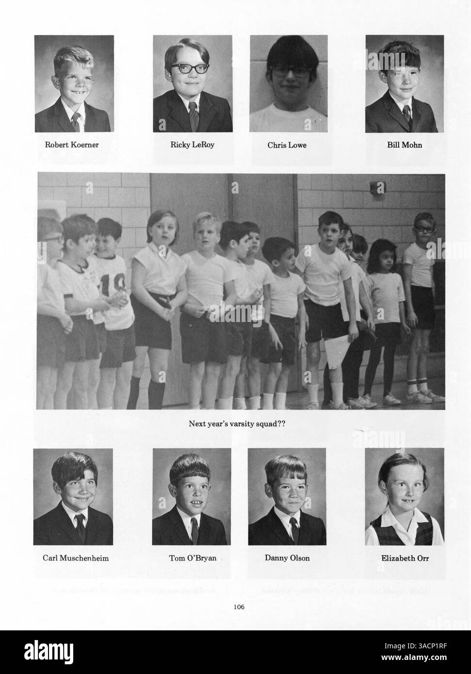 The 1970 Mustang yearbook from Breck School features portraits of ...