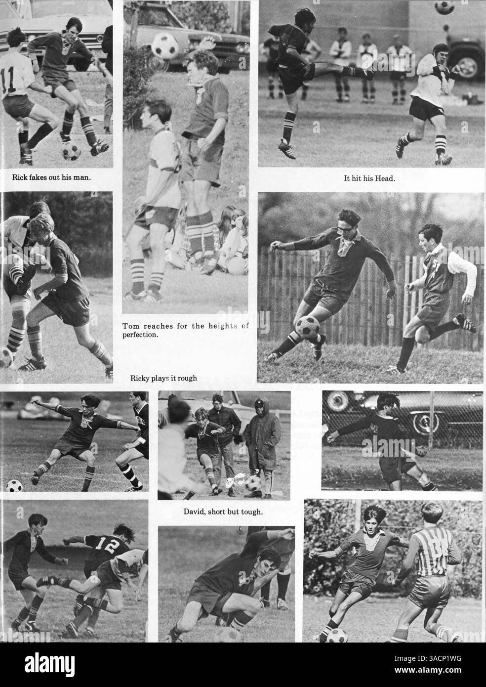 This 1970 high school yearbook records the students, teachers ...