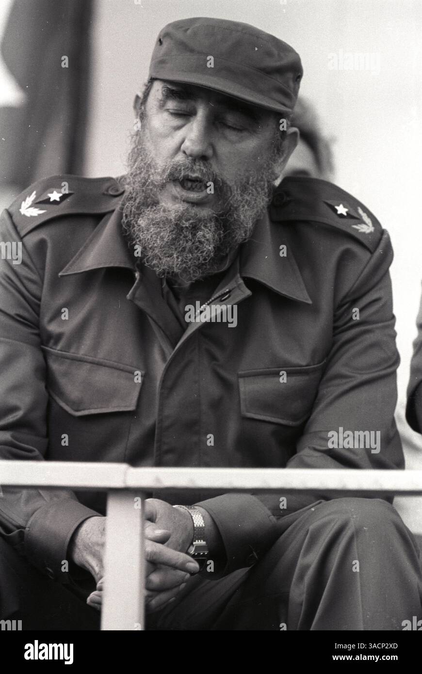 Jan 10, 1985 - Managua, Nicaragua - FIDEL CASTRO in Managua supporting ...