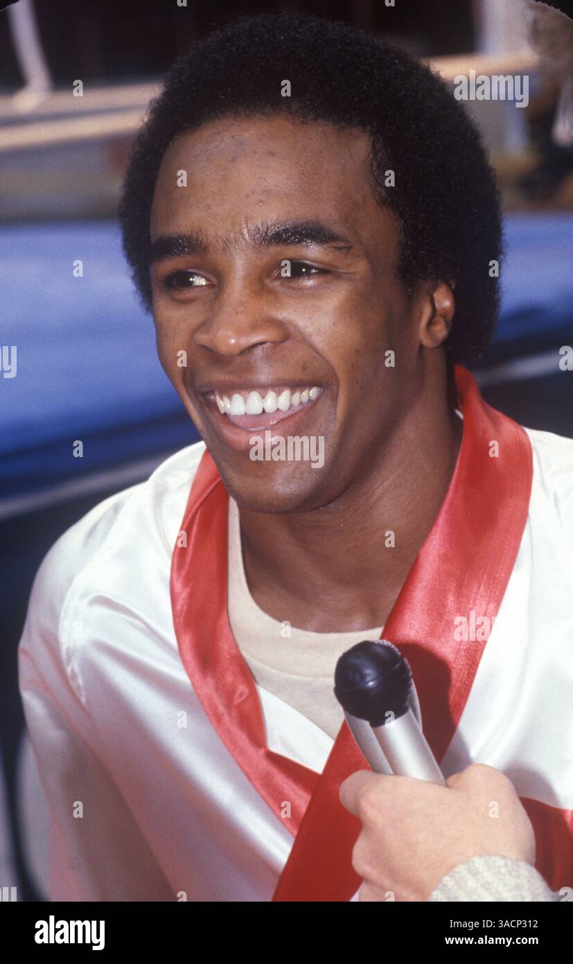 Jun 30, 1990 - Los Angeles, CA, USA - SUGAR RAY LEONARD, born Ray ...