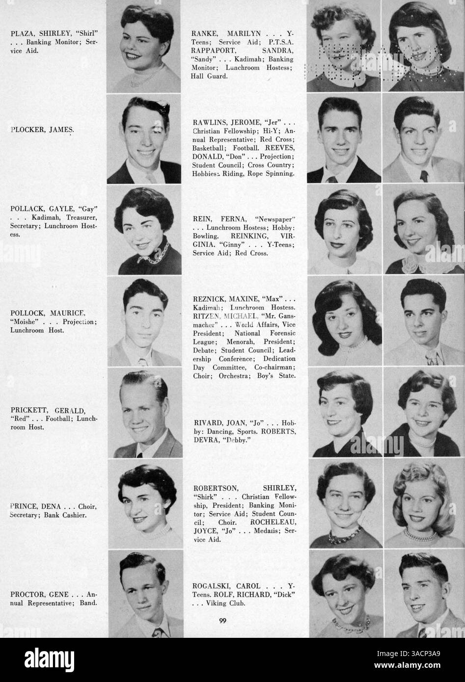 The 1954 Polaris Yearbook reflects the events of the 1953-1954 school ...