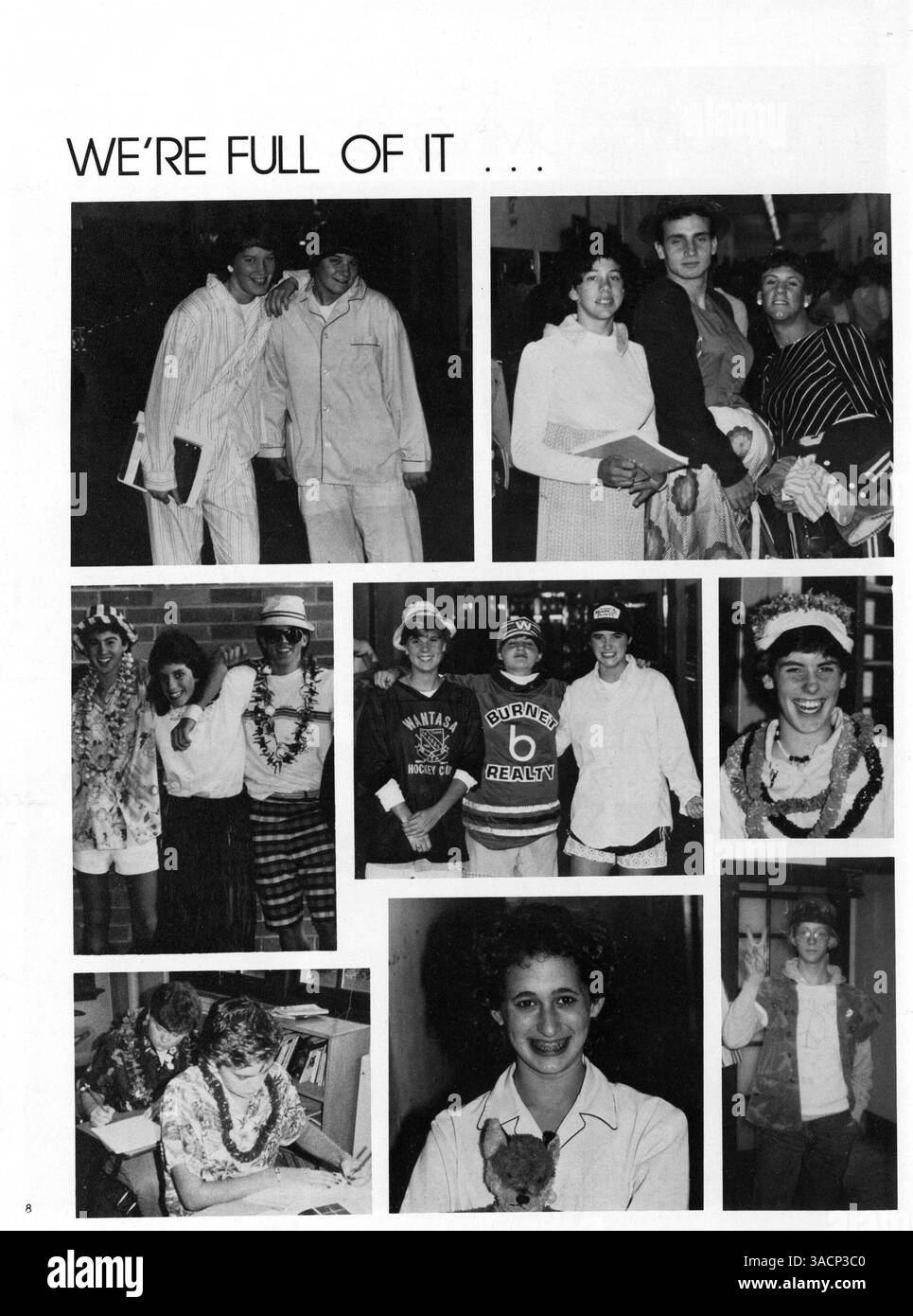 The 1984 wago yearbook Black and White Stock Photos & Images - Alamy