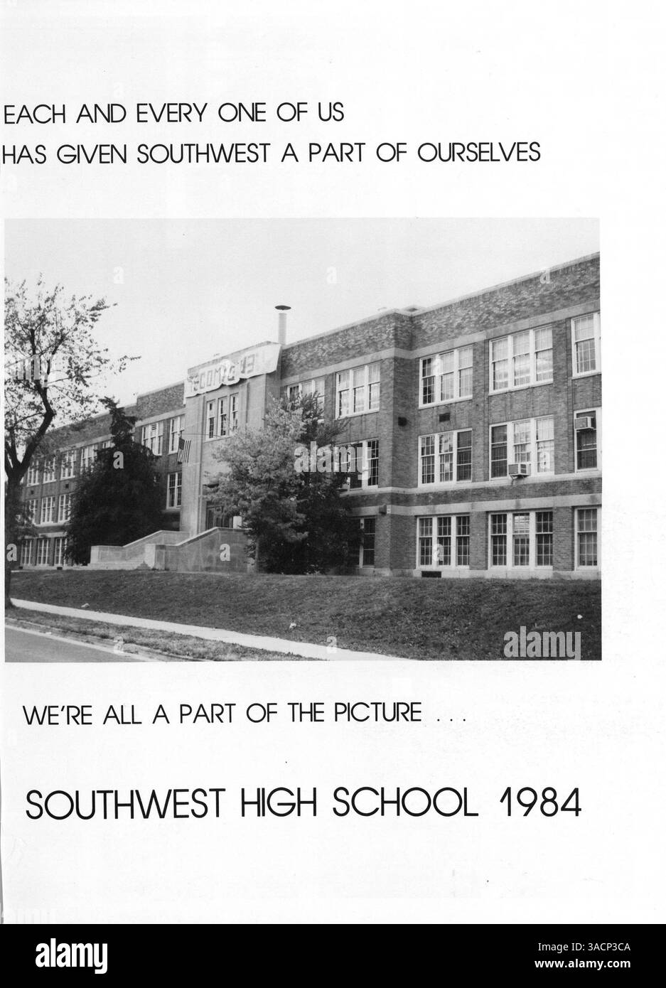 The 1984 wago yearbook Black and White Stock Photos & Images - Alamy